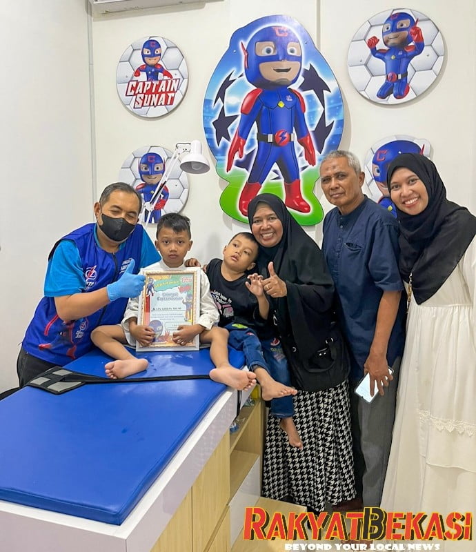 Altan Gibran Tunaikan Syariat di Captain Sunat — RakyatBekasi.Com